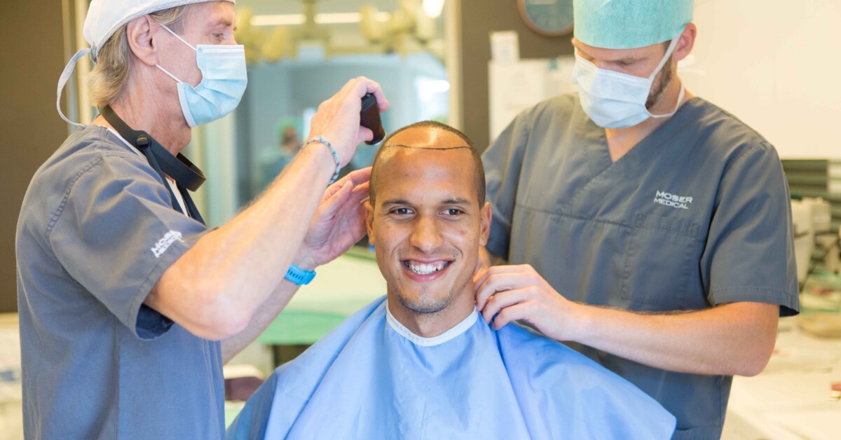 Haartransplantation Glatze – Moser Medical